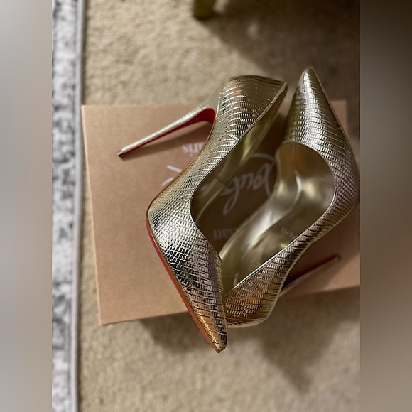 Christian Louboutin | Shoes | Christian Louboutin So Kate Leather Heels ...